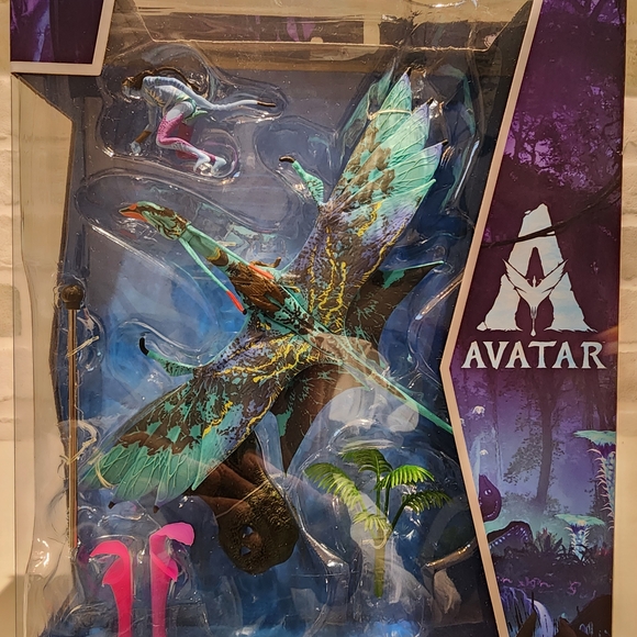 McFarlane Toys | Toys | Avatar Banshee Action Figure Blue And Green ...